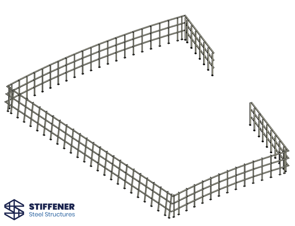 curtain wall system - Stiffener